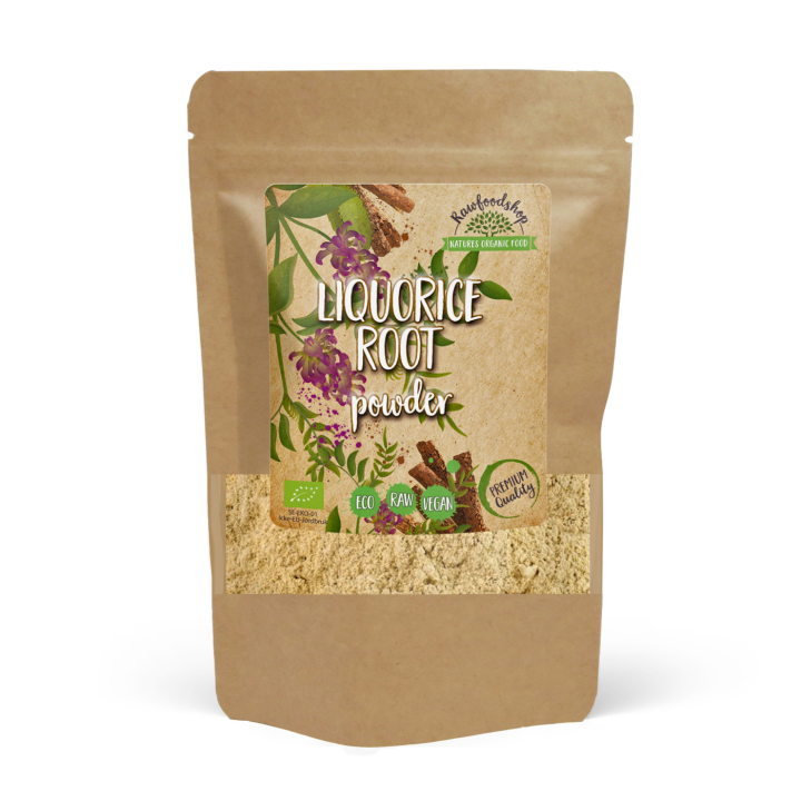 Lakritsijauhe LUOMU 250g | Osta Rawfoodshopista