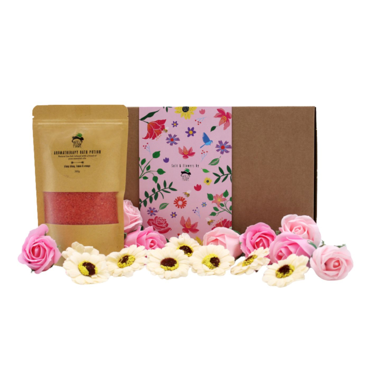 Lahjapakkaus Spa – Ylang Ylang & Sitruuna | Rawfoodshop